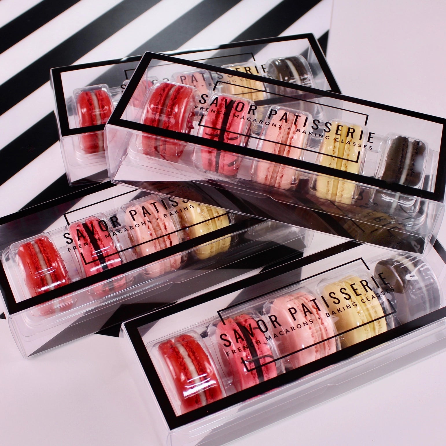 French Macarons -Gift Box of 5 – The French Cottage