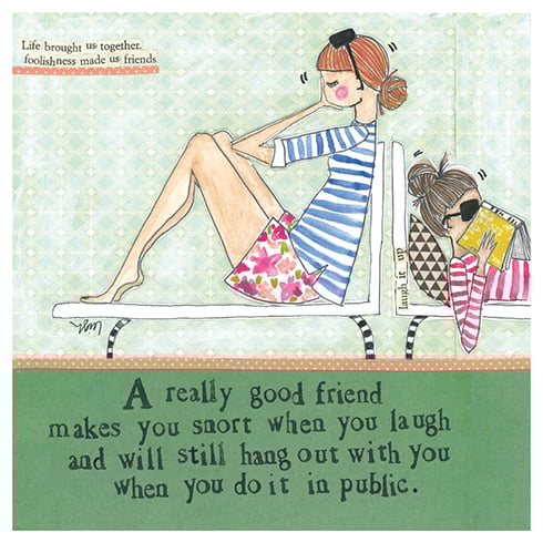 Snort in Public Card – The French Cottage