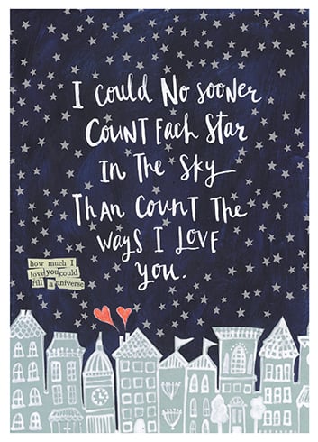 Count The Stars Card – The French Cottage
