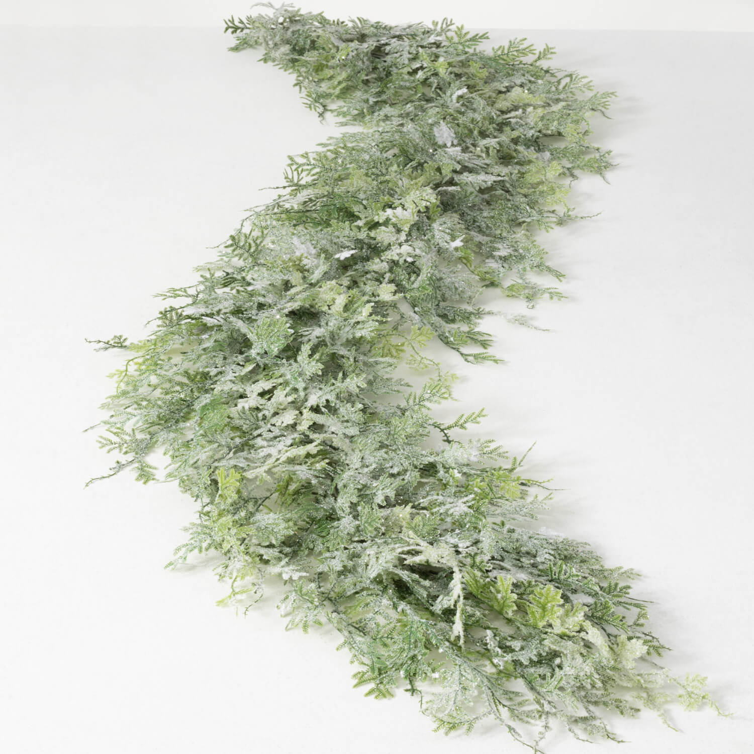 Frosted Fern Garland – The French Cottage