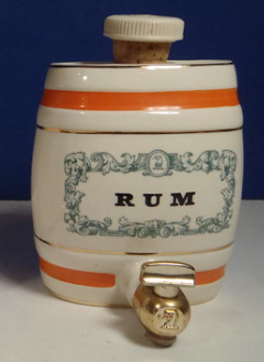 Antique English Handcrafted Rum Decanter – The French Cottage