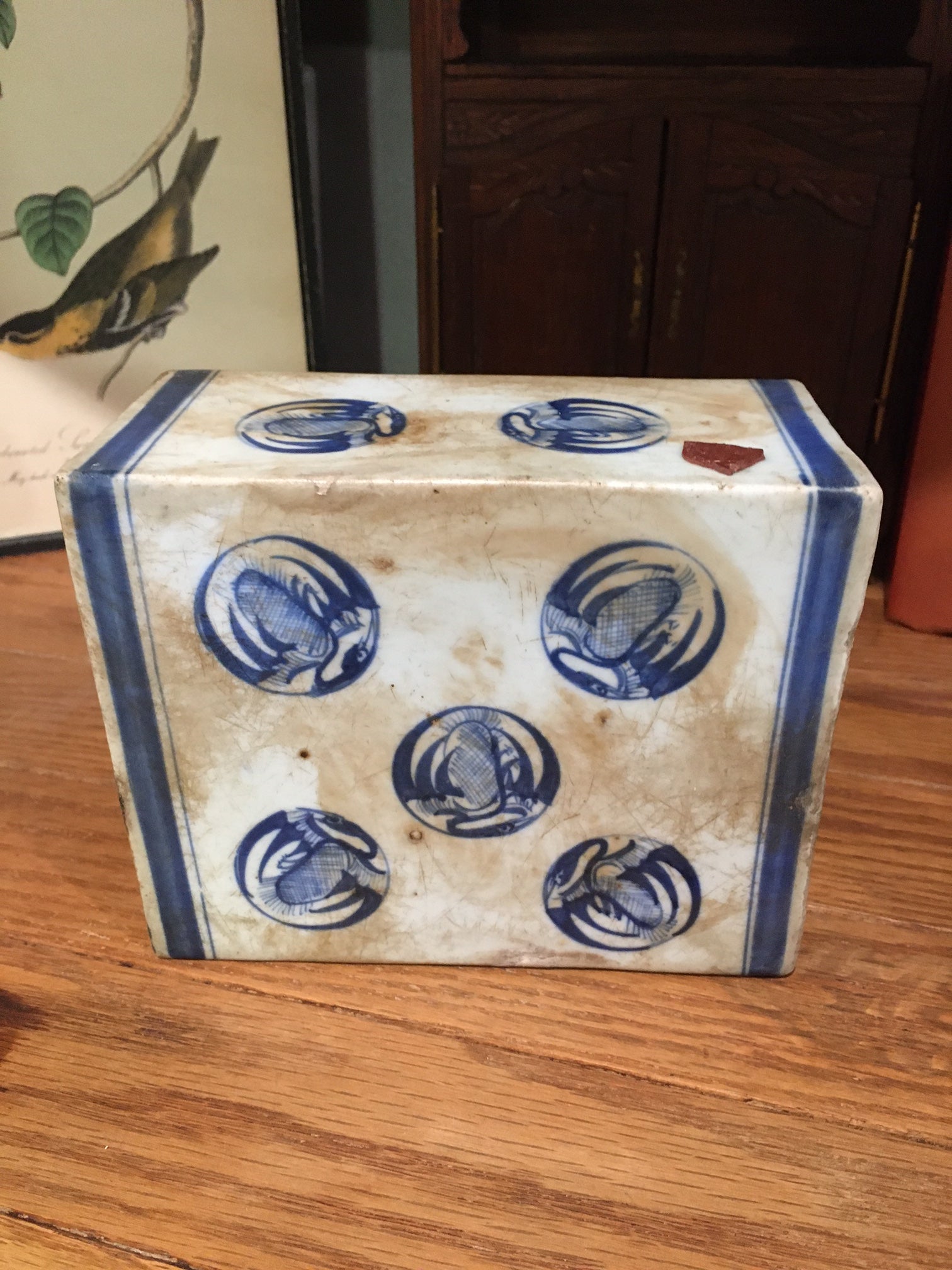 Antique Chinese Square Opium Pillow – The French Cottage