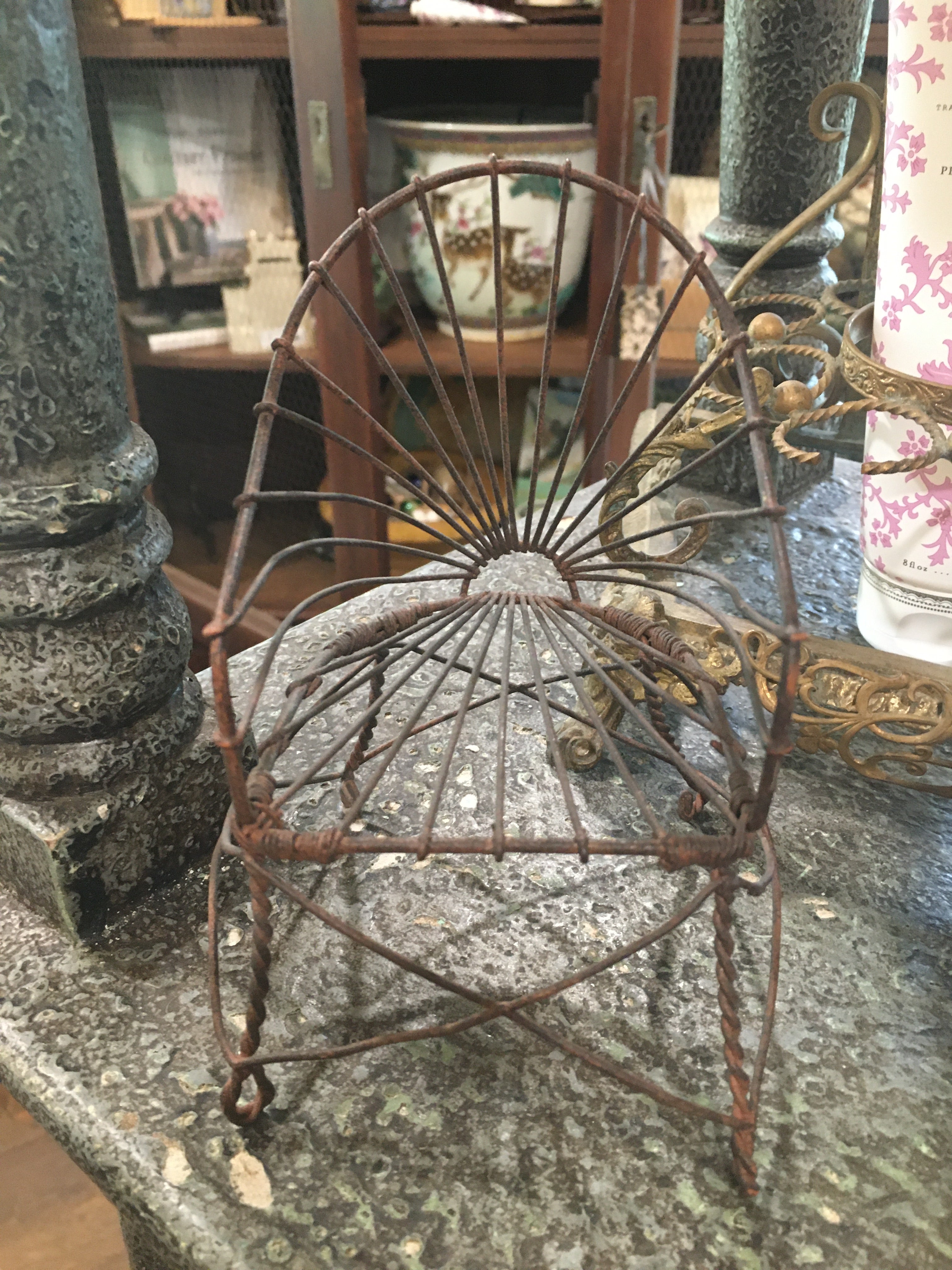 Miniature Wire Chair – The French Cottage