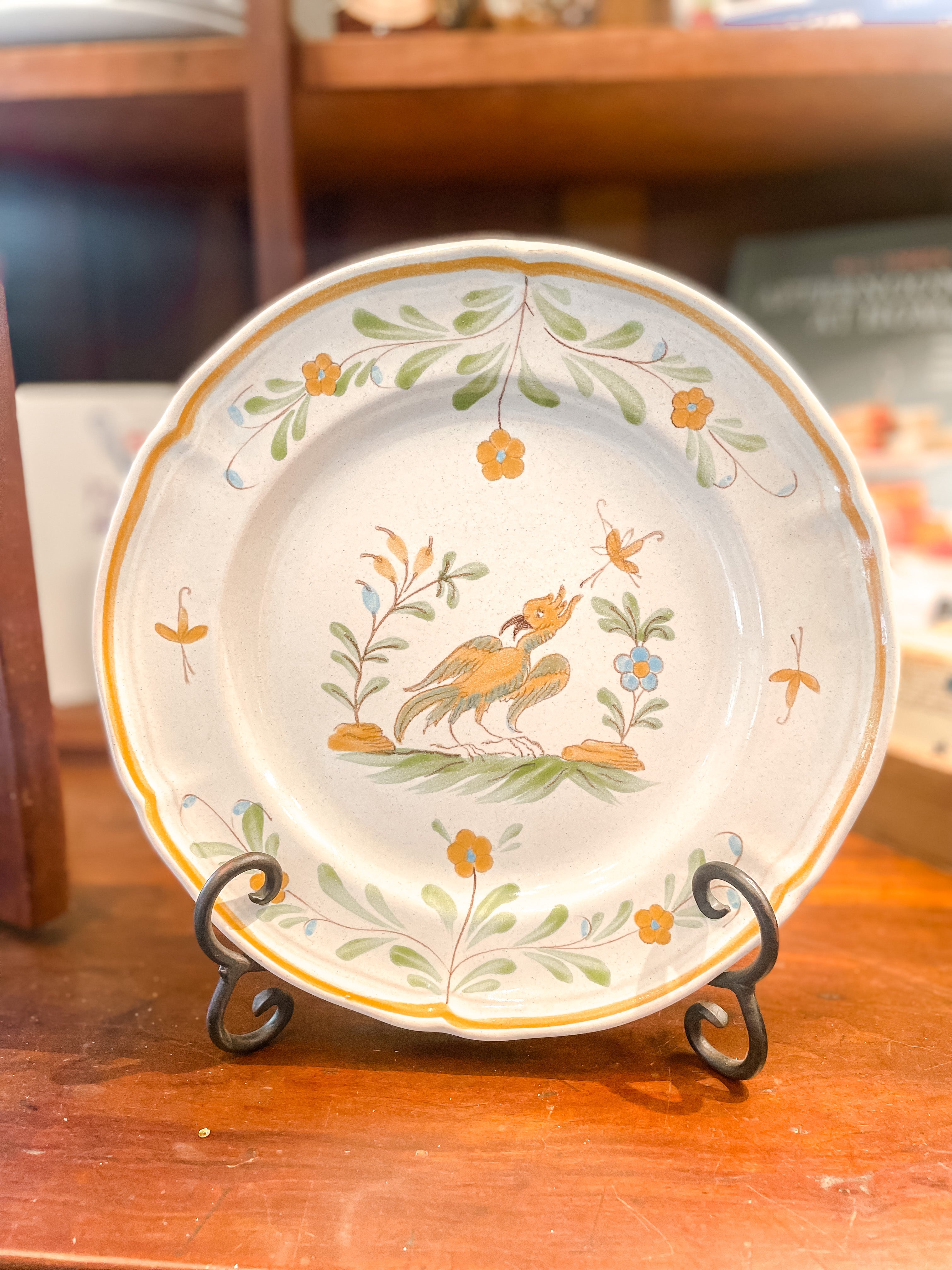 French Pottery Plate – The French Cottage