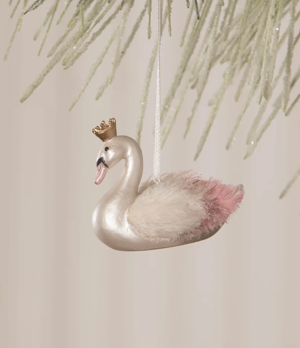 Swan Ornament – The French Cottage